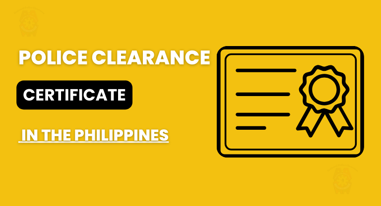 Police Clearance Certificate(PCC) in the Philippines